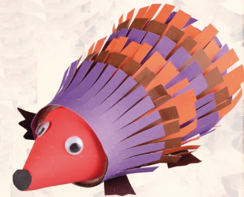 Recycled Hedgehogs - Creative Steps - Creative Steps