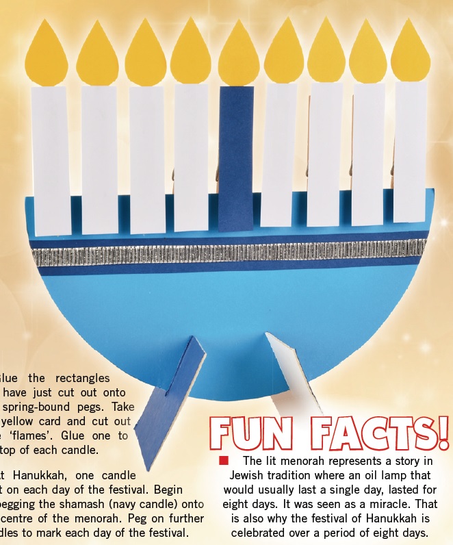 Festival of Lights Menorah - Creative Steps - Creative Steps