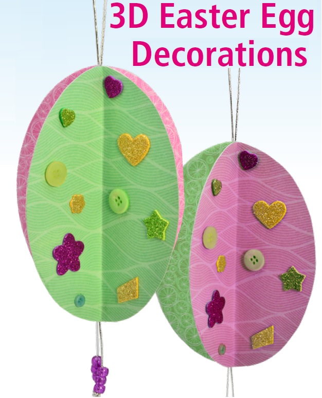 3D Easter Decorations - Creative Steps - Creative Steps