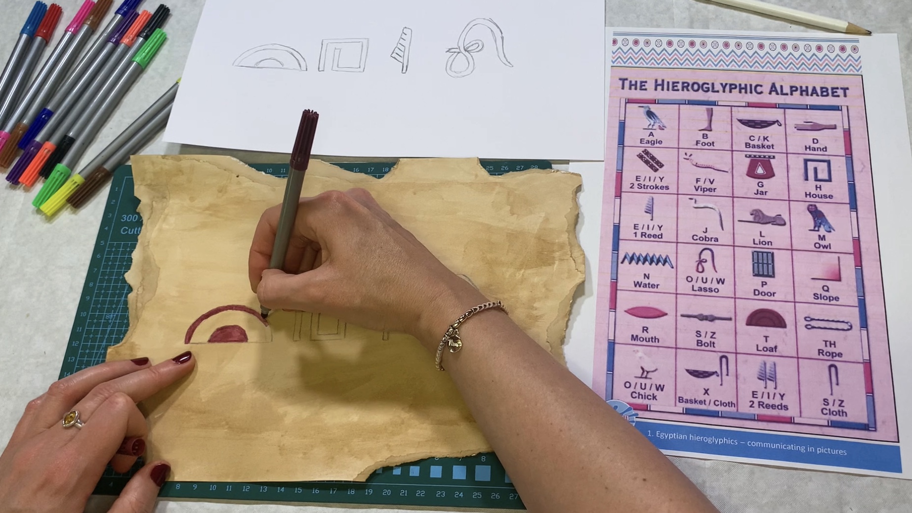 Write Like an Egyptian - Creative Steps - Creative Steps